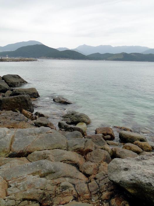 Kiu Tau – Tombolo from Sharp Island – HK National Geopark | Visions of ...