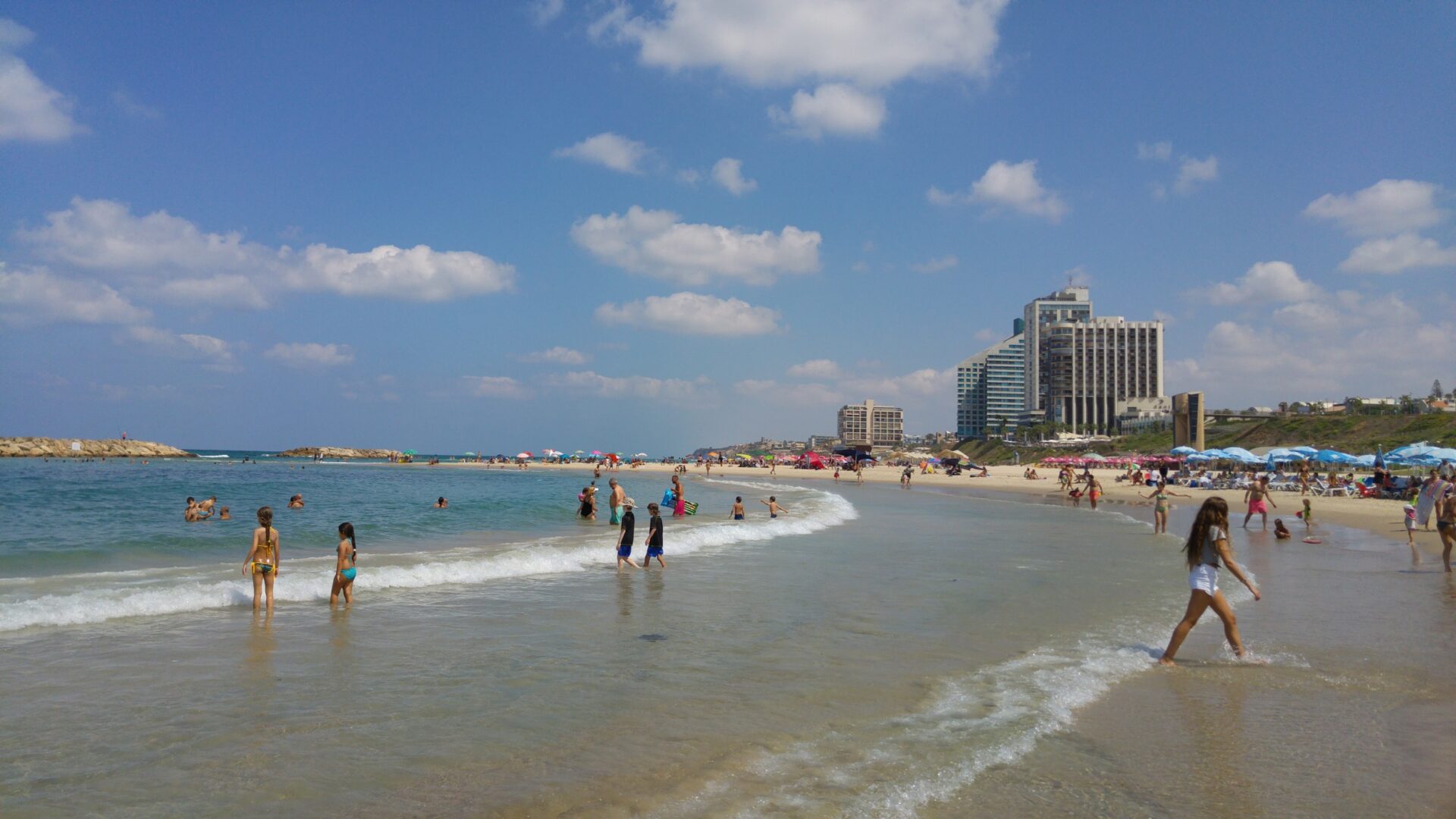 Herzliya marina and beach : Israel | Visions of Travel