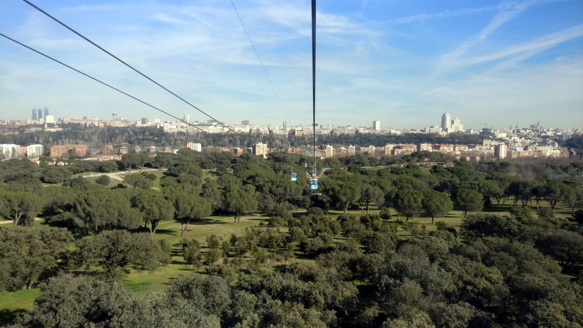 Teleférico en Rosales cable car : Madrid | Visions of Travel