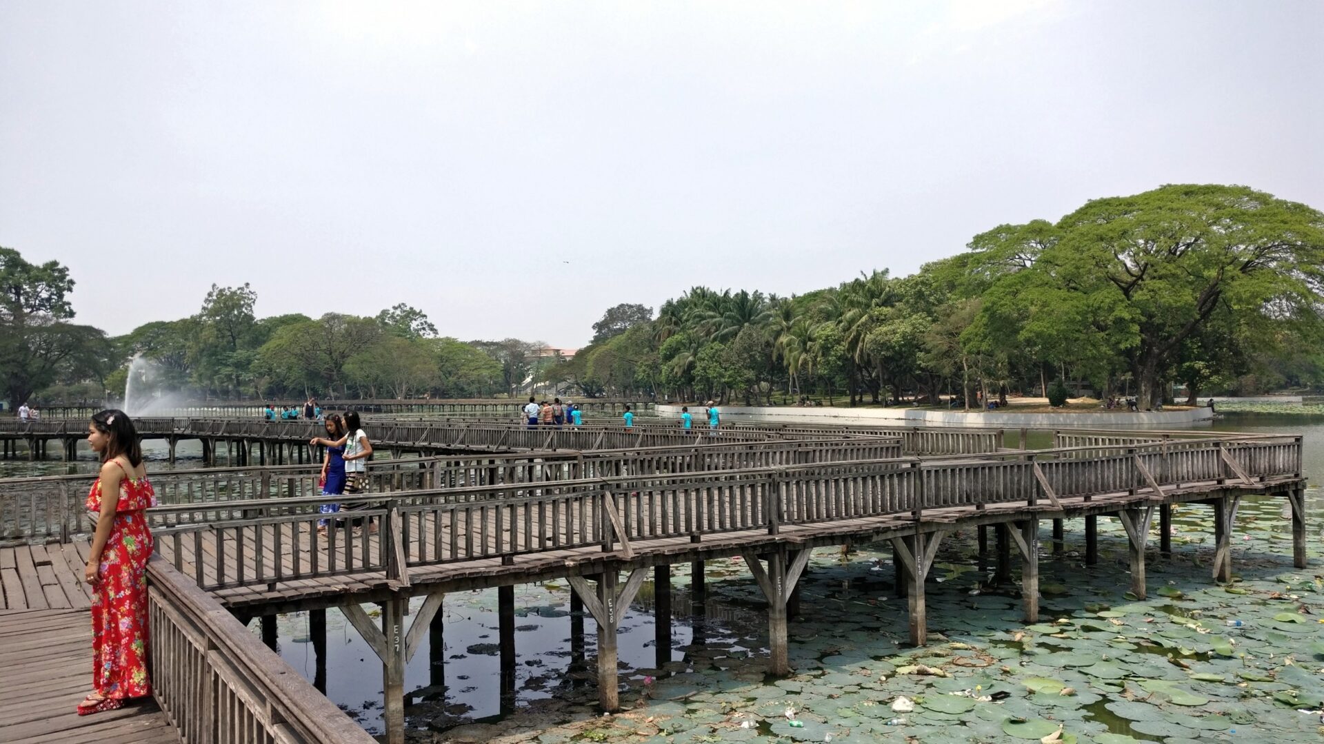 Kandawgyi Park : Yangon | Visions of Travel