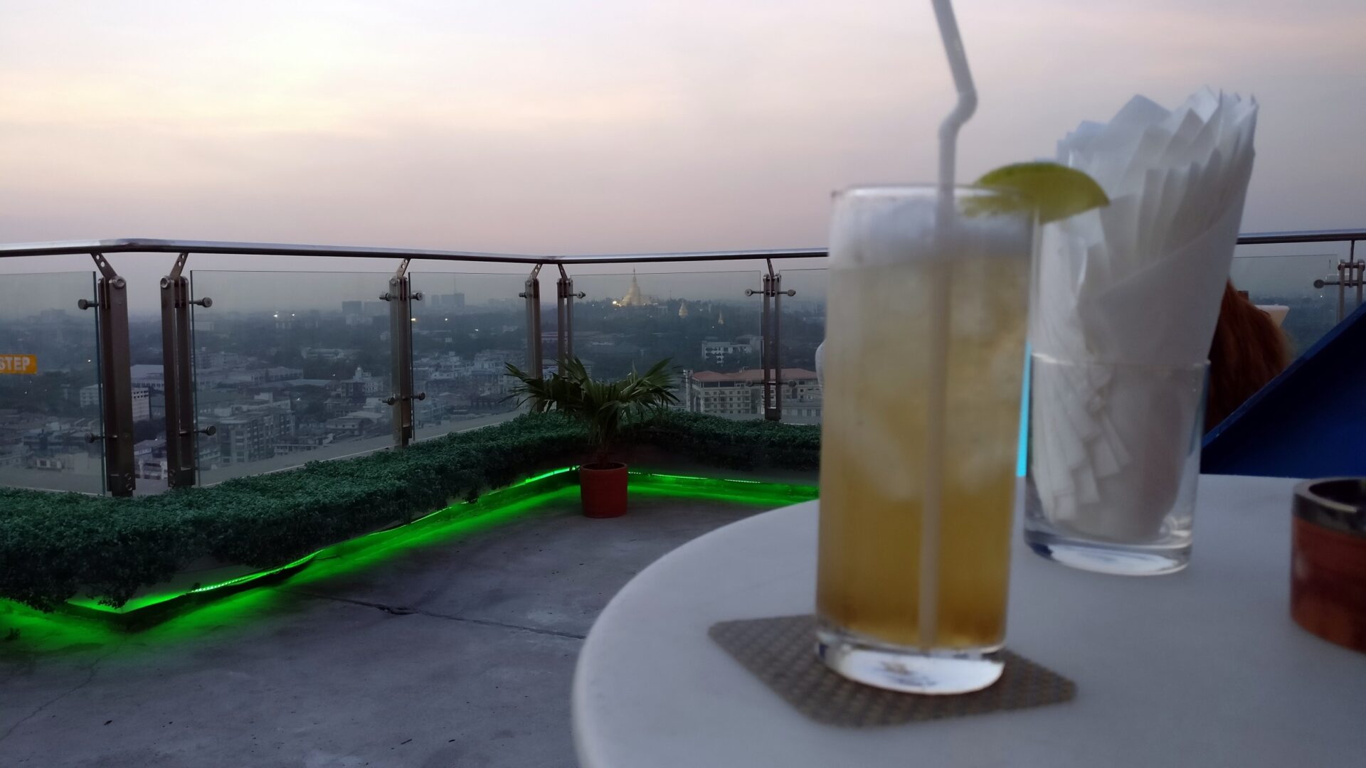 Yangon Yangon Rooftop Bar scenic views: Burma | Visions of Travel